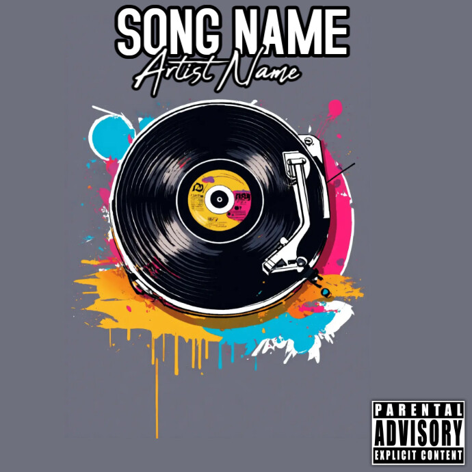 album cover Template | PosterMyWall