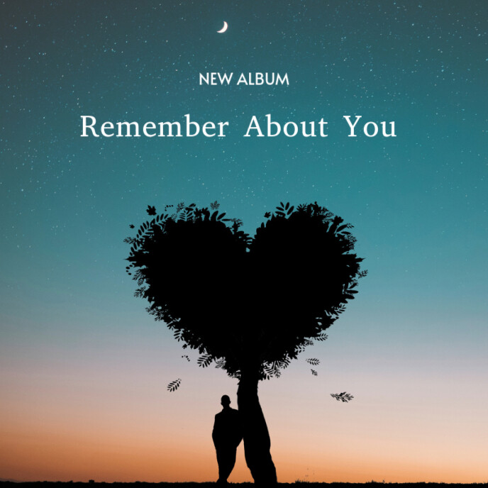 Rember Album Cover Template | PosterMyWall