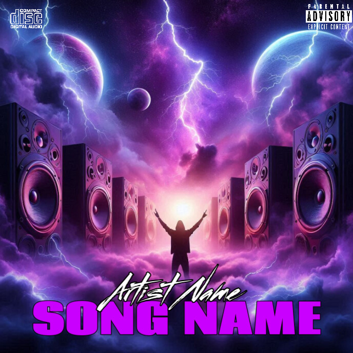 Album cover Template | PosterMyWall