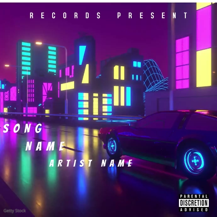 Album cover Template | PosterMyWall