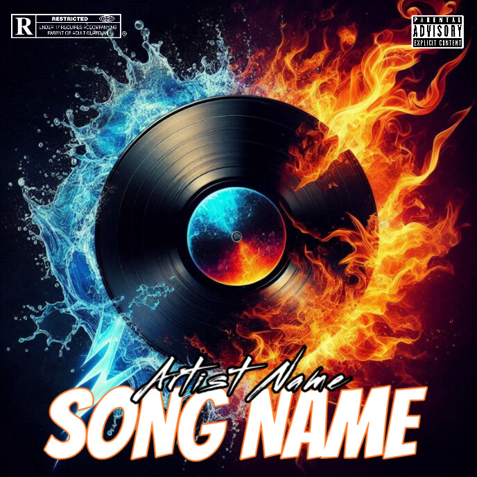 Album cover Template | PosterMyWall