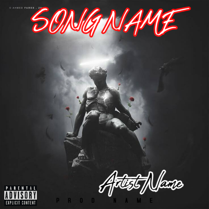 album cover Template | PosterMyWall