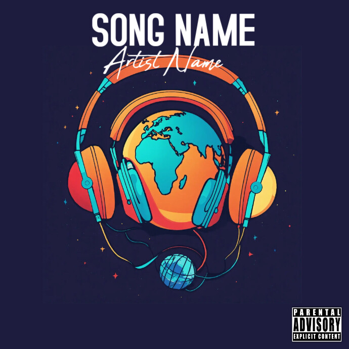 ALBUM COVER Template | PosterMyWall