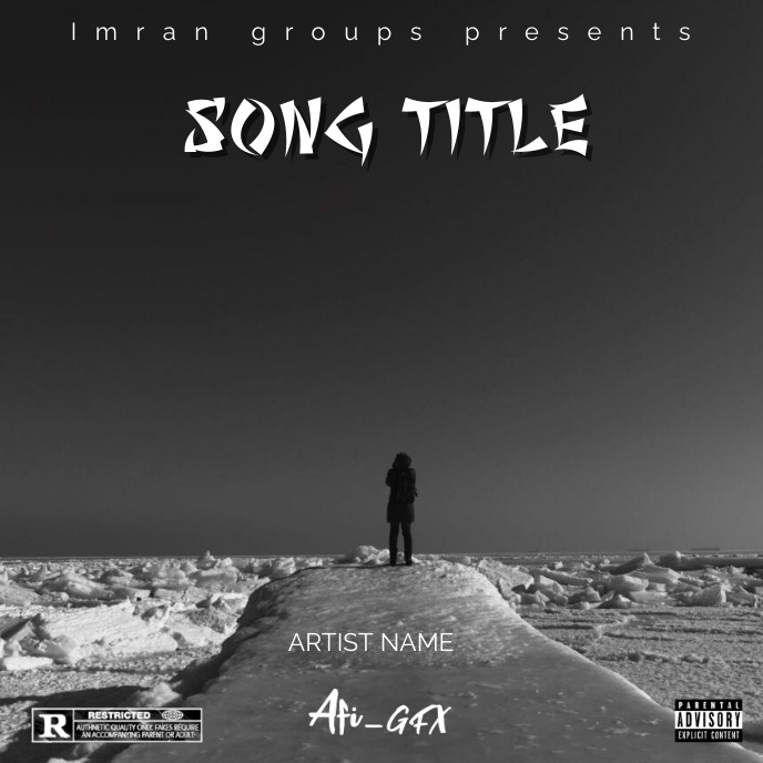 ALBUM COVER Template | PosterMyWall