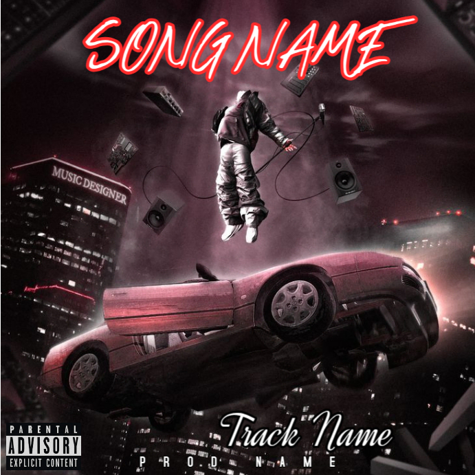 album cover Template | PosterMyWall
