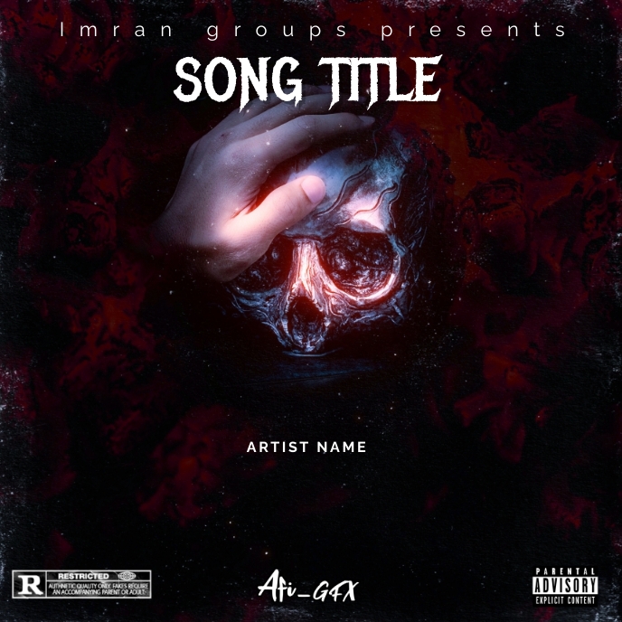 ALBUM COVER Template | PosterMyWall