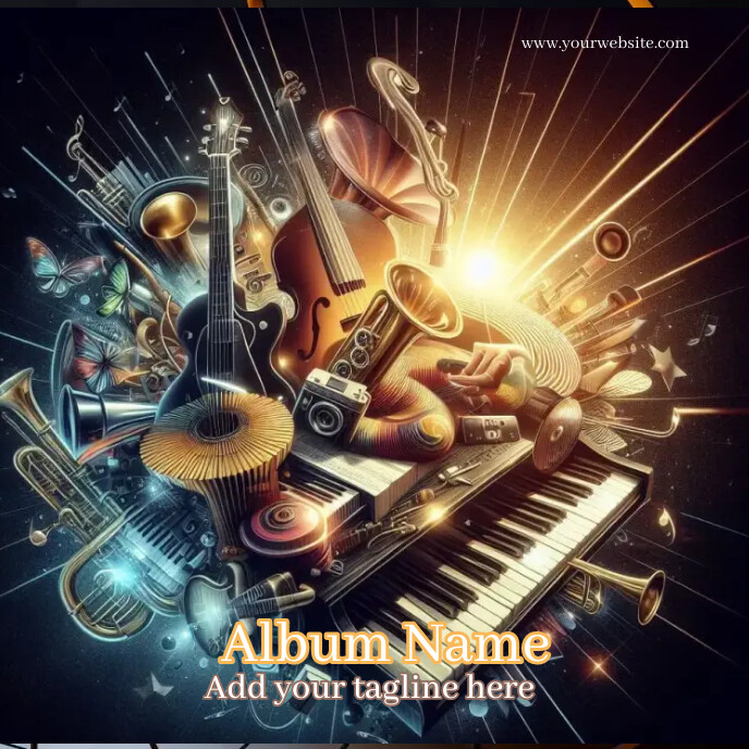 Album cover Template | PosterMyWall