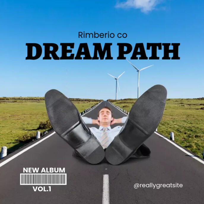 Plantilla de DREAM PATH Album Cover | PosterMyWall
