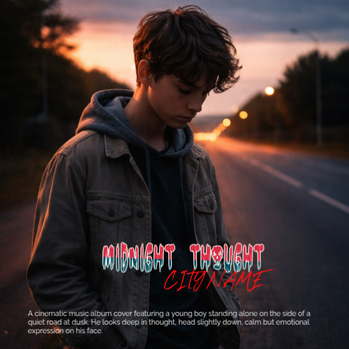 album cover Template | PosterMyWall