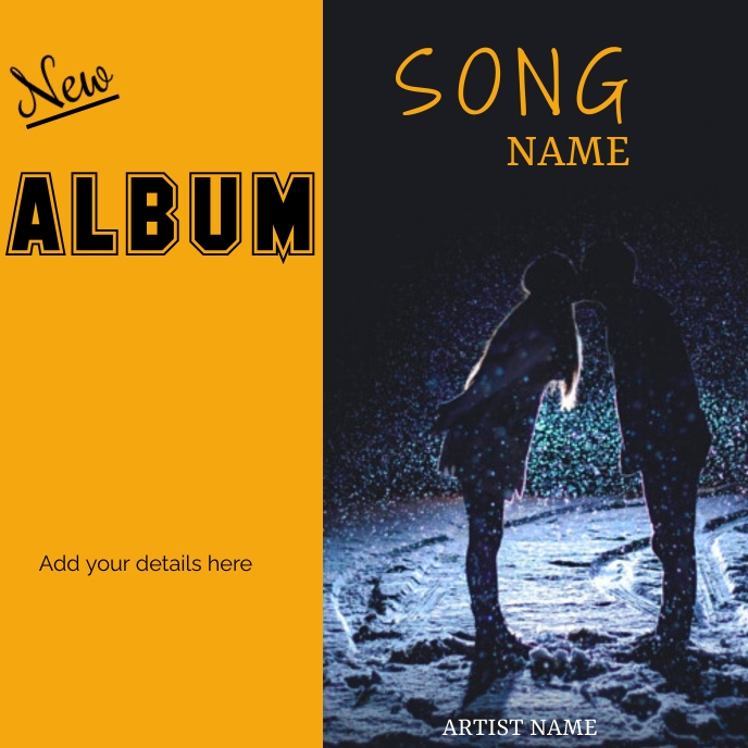 Album Cover Template | PosterMyWall