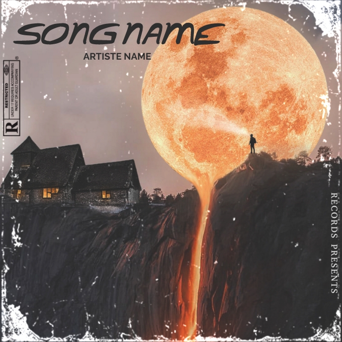 album cover Template | PosterMyWall