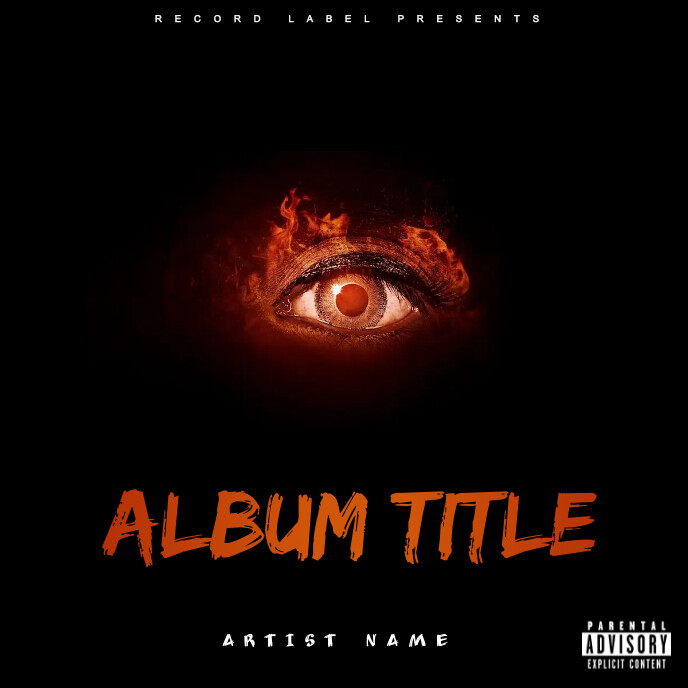 Album cover Template | PosterMyWall