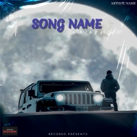 Cold night Album cover design template | PosterMyWall