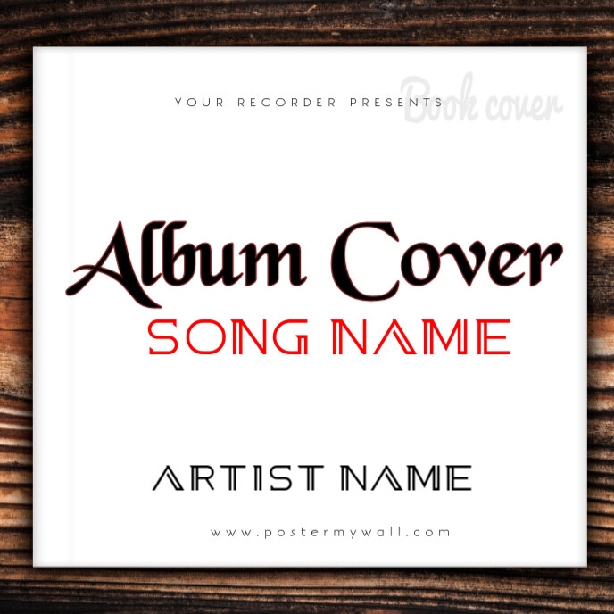 album cover Template | PosterMyWall