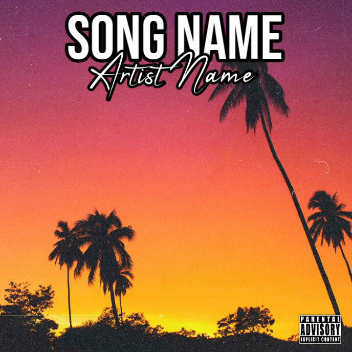 album cover Template | PosterMyWall