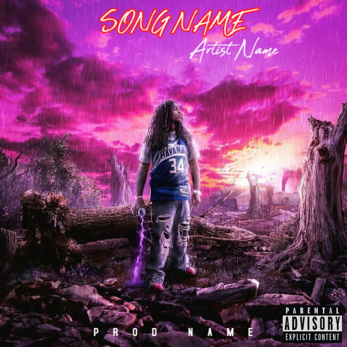 album cover Template | PosterMyWall