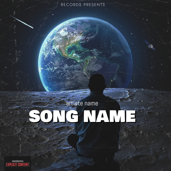 album cover Template | PosterMyWall