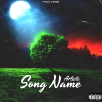 Cold night Album cover design template | PosterMyWall