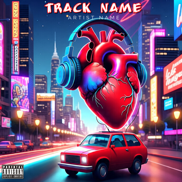 ALBUM COVER Template | PosterMyWall