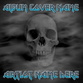 Skull Album cover Template | PosterMyWall