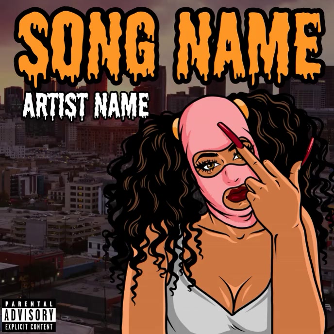 Album Cover Template | PosterMyWall