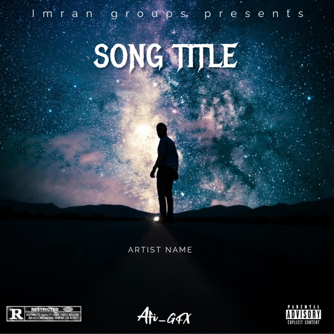 ALBUM COVER Template | PosterMyWall