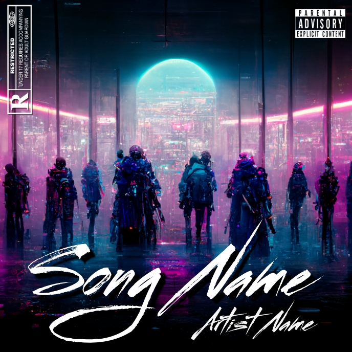 Album Cover Template | PosterMyWall