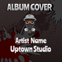 drop album cover design template | PosterMyWall