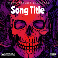 Simple sky album cover template | PosterMyWall