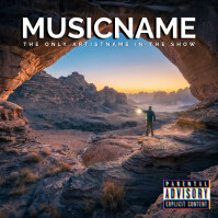 Made Man album cover template design | PosterMyWall