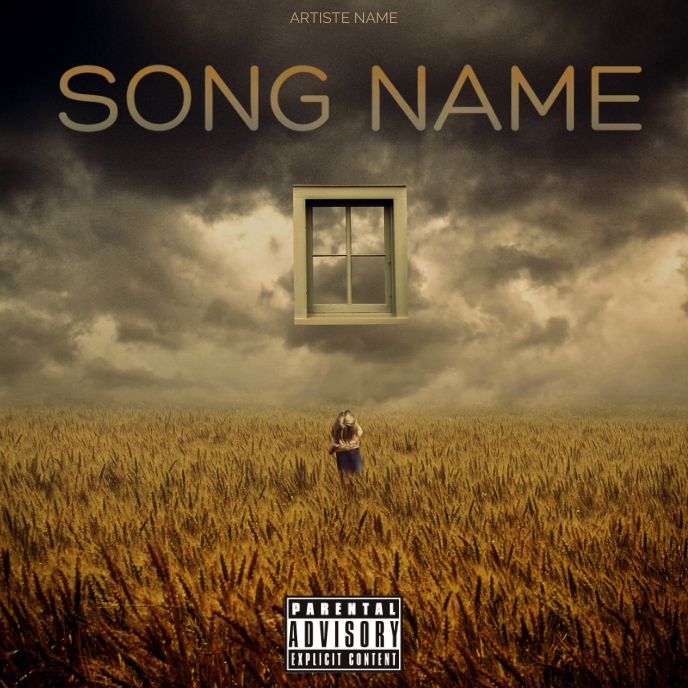Album Cover Template | PosterMyWall