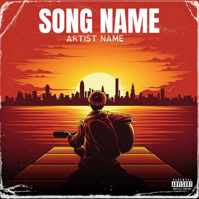 ALBUM COVER DESIGN Template | PosterMyWall