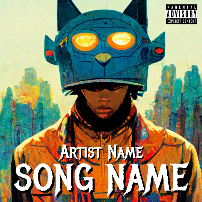 Album Cover Template | PosterMyWall