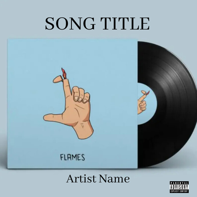 Album cover design Template | PosterMyWall