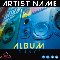 Electronic Dance Music Album Cover Template | PosterMyWall