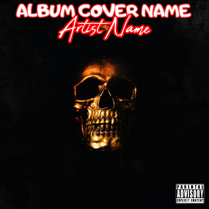 album cover Template | PosterMyWall