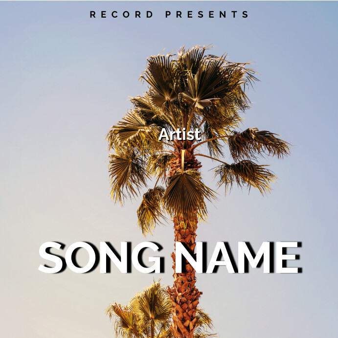 ALBUM COVER Template | PosterMyWall