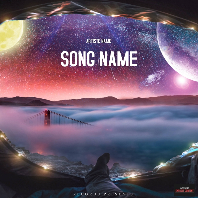 album cover Template | PosterMyWall