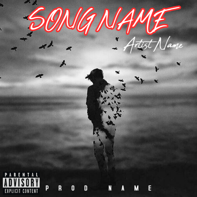 album cover Template | PosterMyWall