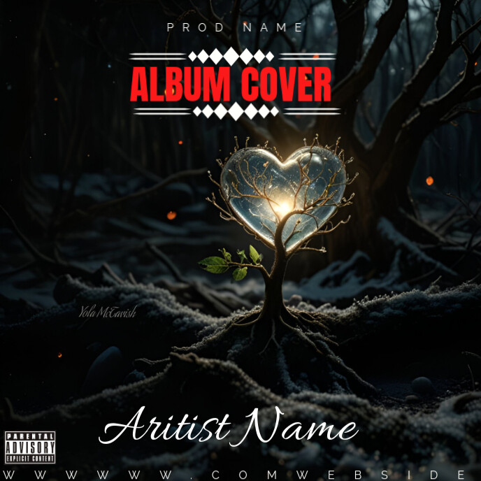 album cover Template | PosterMyWall