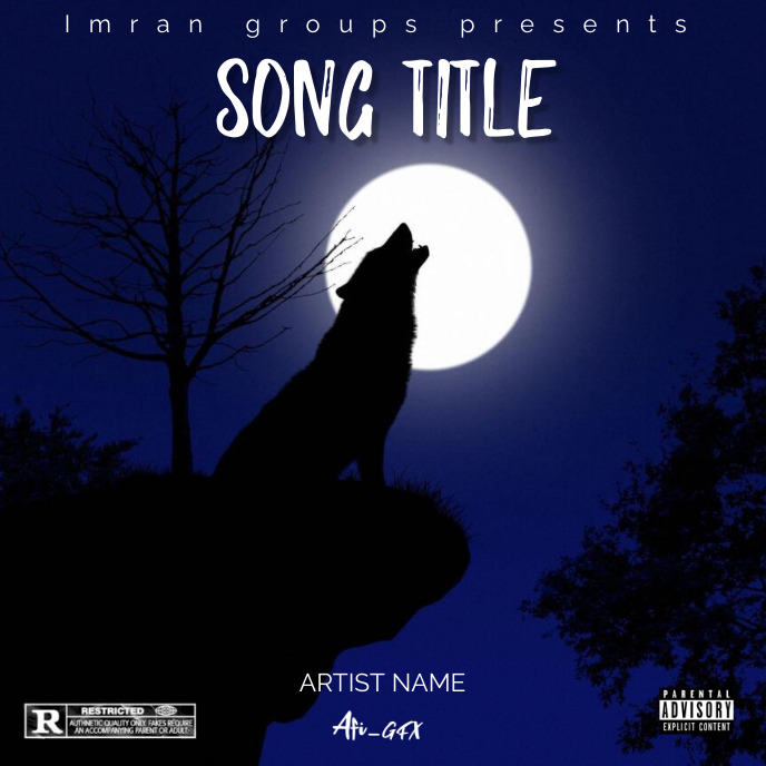 ALBUM COVER Template | PosterMyWall