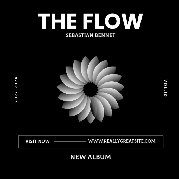 THE FLOW Album Cover เทมเพลต | PosterMyWall
