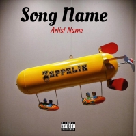 Abstract Album Cover Design guitar album art Template | PosterMyWall