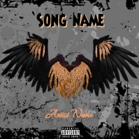 Red Love CD Mixtape Cover Design Template | PosterMyWall