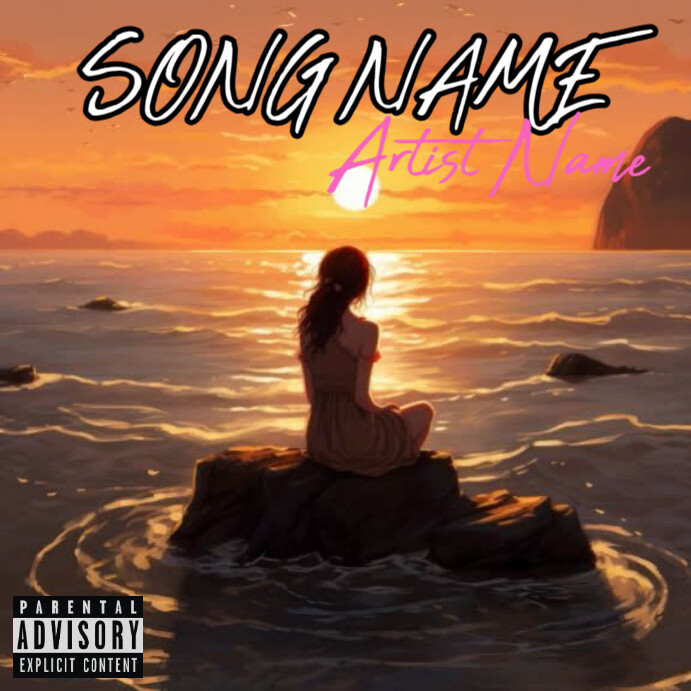 album cover Template | PosterMyWall