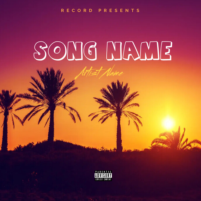 ALBUM COVER Template | PosterMyWall
