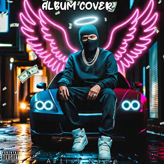 album cover Template | PosterMyWall