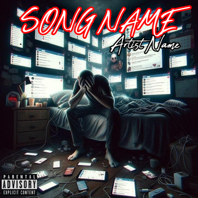 album cover Template | PosterMyWall