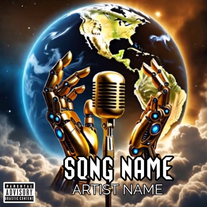 album cover Template | PosterMyWall