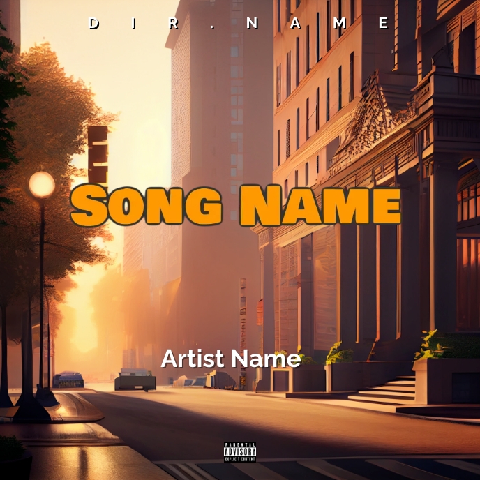 Album cover Template | PosterMyWall